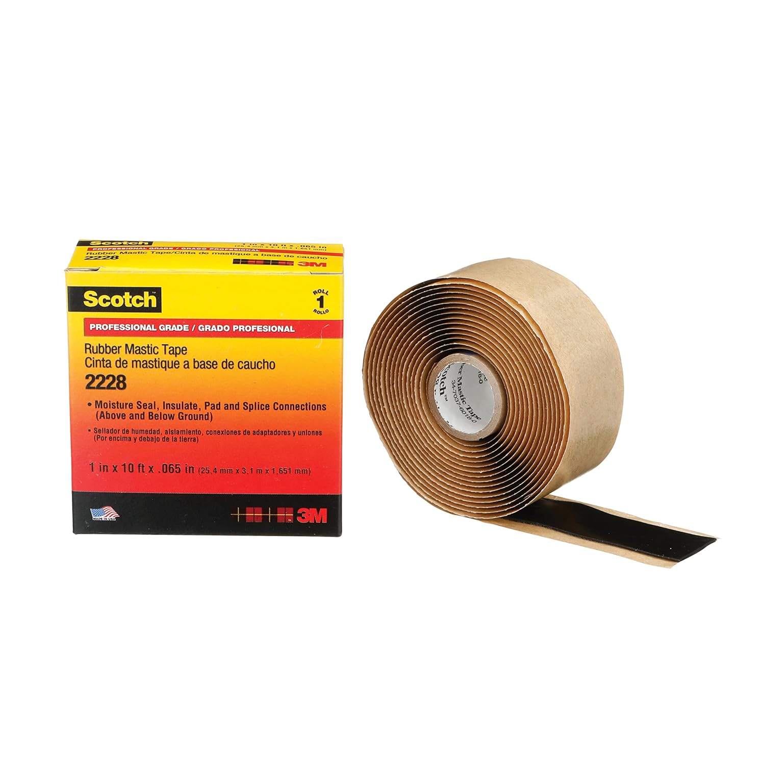 3M SCOTCH® RUBBER MASTIC TAPE 2228 – Parker Electronics